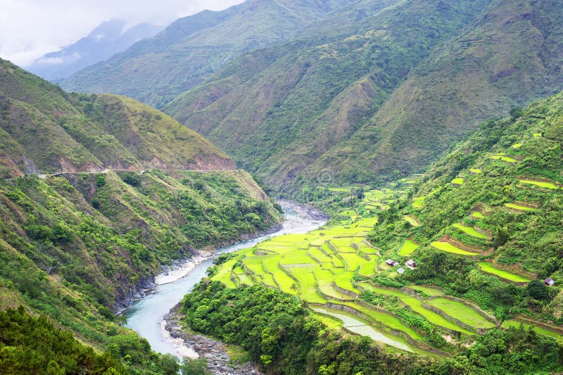 Hungduan Rice Terraces, Banaue, Ifugao, Luzon, Philippines Stock Image ...