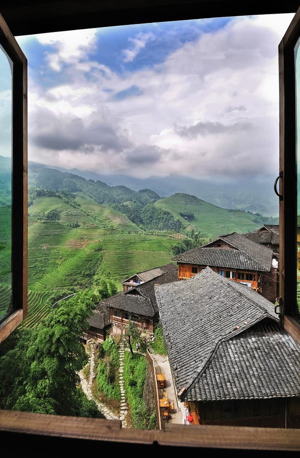 Rice Terraces, Guilin, China Stock Image - Image of nature, longsheng ...