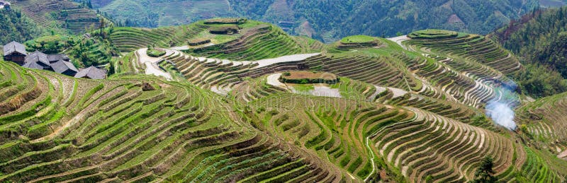 Rice Terraces in Southern China Stock Photo - Image of view, nature ...