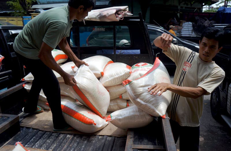 Rice editorial stock photo. Image of food, solo, java - 50725658