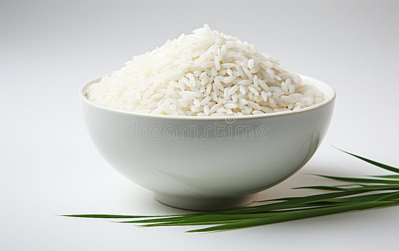 Rice on Transparent Background -Generative Ai Stock Photo - Image of ...