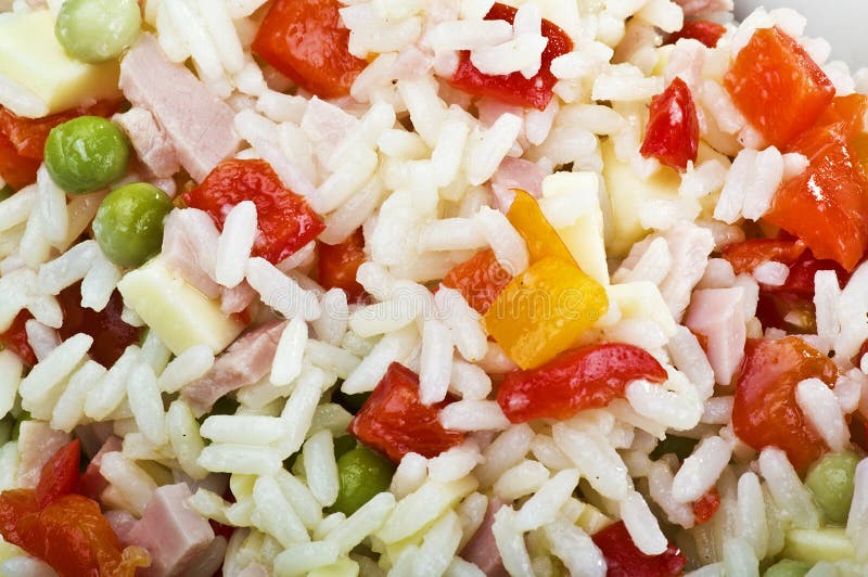 Rice typical plate stock photo. Image of grain, cantonese - 25765932