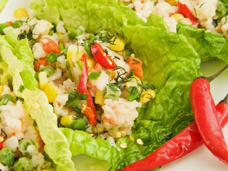 Rice with vegetables stock image. Image of spice, delicious - 14514547