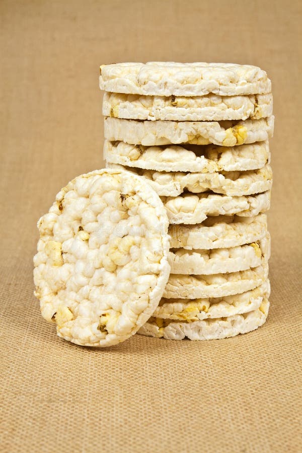 Rice wafers stock photo. Image of diet, wheat, calories - 49267614