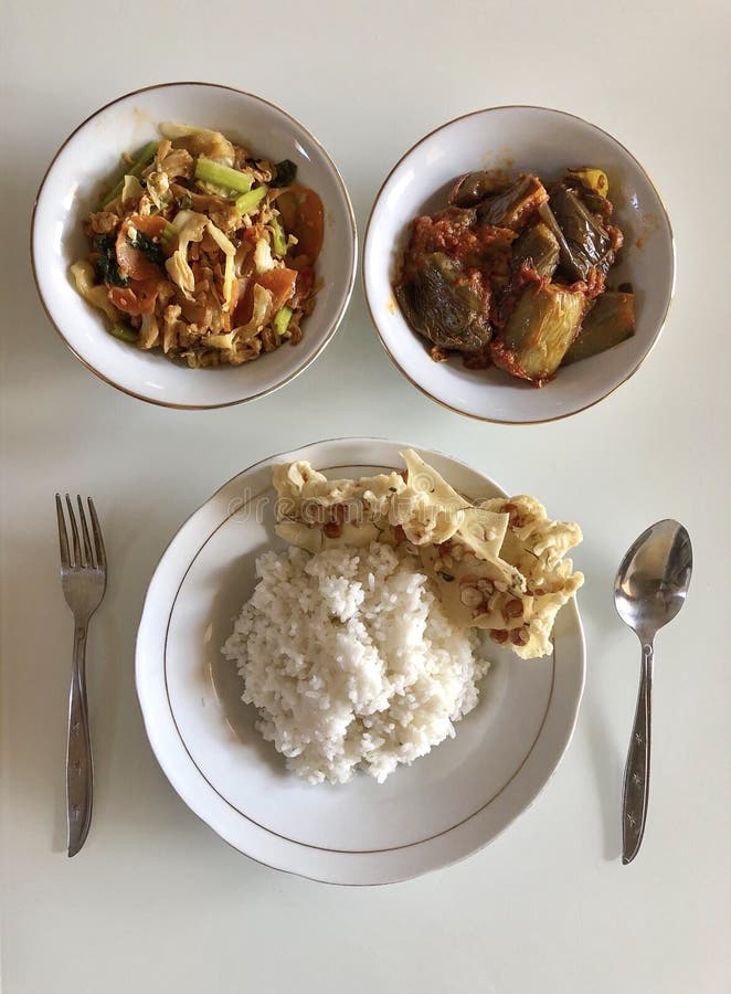 Rice with wok stock image. Image of vegetables, asia - 122776401