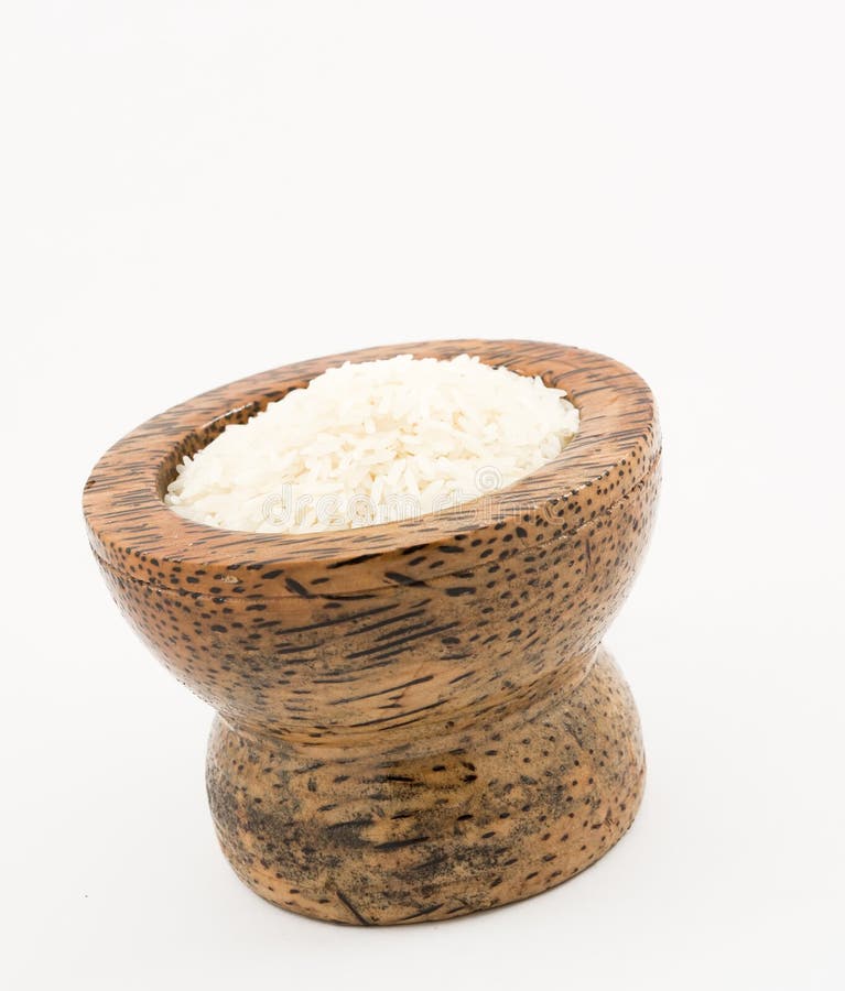 Wooden mortar stock photo. Image of golden, food, alternative - 21550848