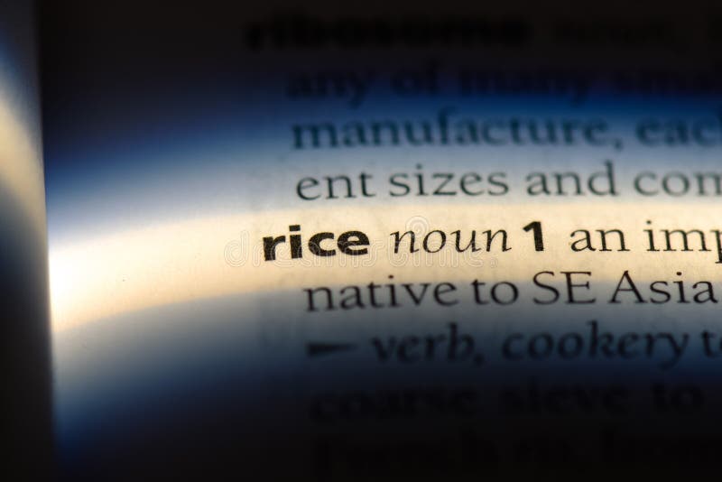 Rice word made of rice stock image. Image of symbols - 54079925