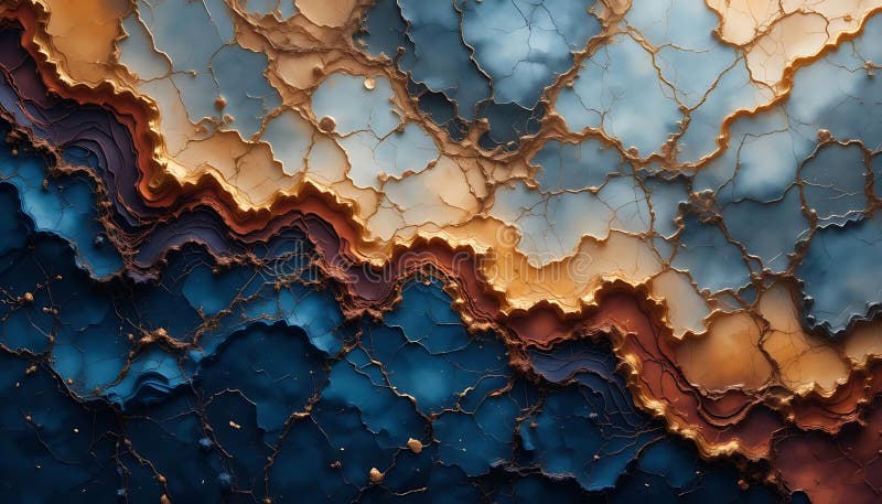 Rich Abstract Texture Background: Depth and Colorful Patterns Stock ...