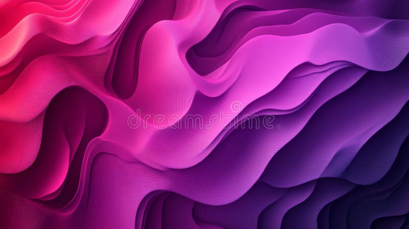 A Rich Background with Fluid Gradient Wavy Shapes Transitioning from ...