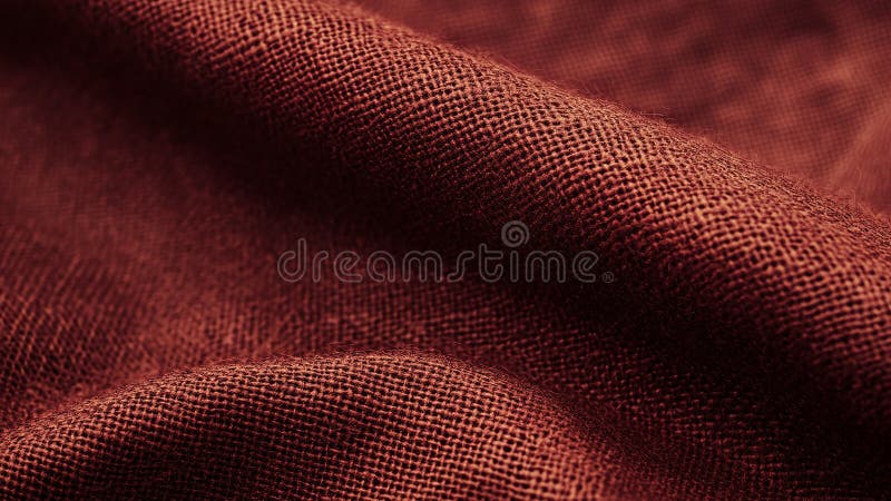 Rich Berry Red Canvas with a Slightly Coarse Surface and Noticeable ...