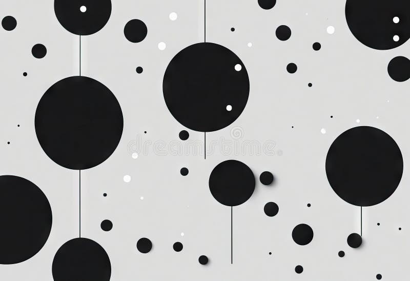Rich Black Grained Background with Round Gradient Dotted Textured ...