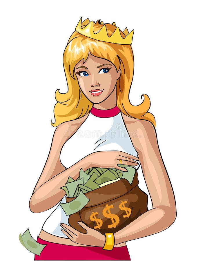 Greedy Girl Stock Illustrations – 227 Greedy Girl Stock Illustrations ...