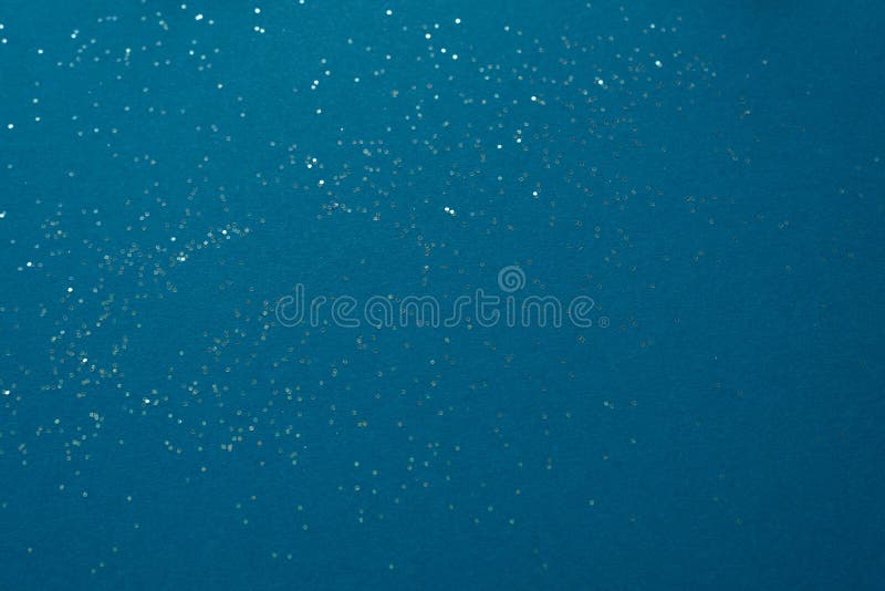 Rich Blue Paper Background with Sequins. Copy Space Stock Image - Image ...