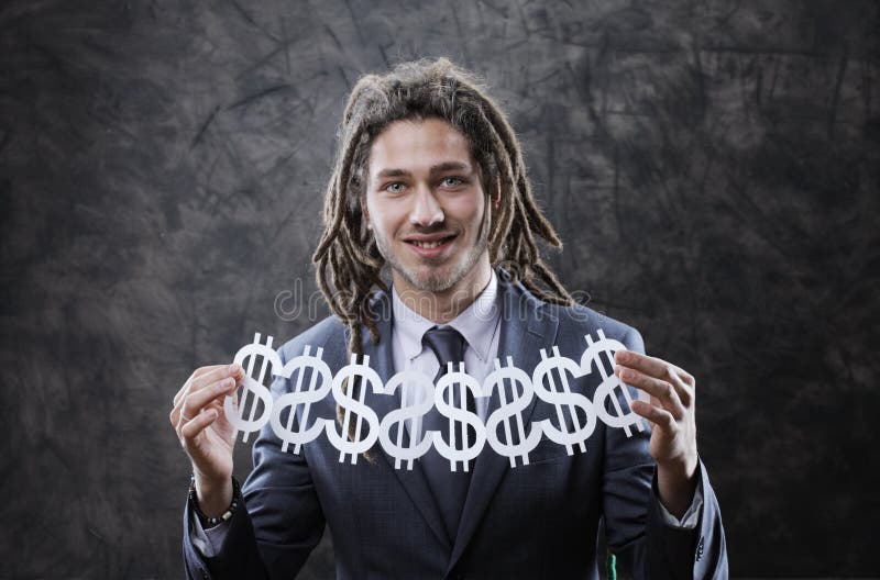 Rich Businessman stock image. Image of mans, money, profit - 27248957