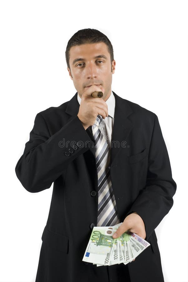 Rich businessman stock image. Image of caucasian, cuban - 6845137