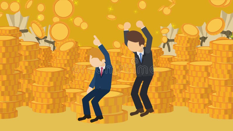 Rich Businessman. Business Inequality Concept. Wealth and Poverty ... Rich Businessman. Business Inequality Concept. Wealth and Poverty ...