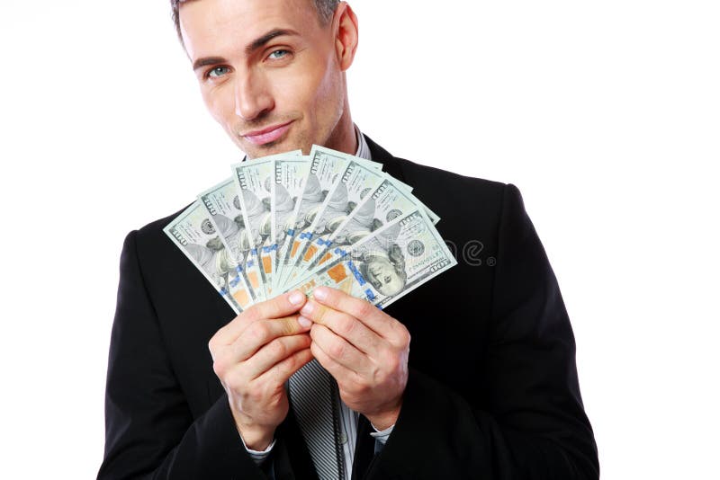 Rich Successful Businessman - Cash Money Stock Image - Image of middle ...
