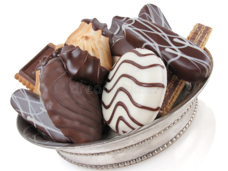 Rich Chocolate Cookies stock photo. Image of sweet, cookie - 16597002