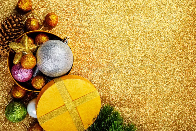 Rich Christmas Composition. Lots of Objects - Candy Canes, Christmas ...