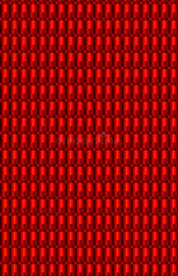A Rich Colored Red Grid Pattern. Stock Illustration - Illustration of ...