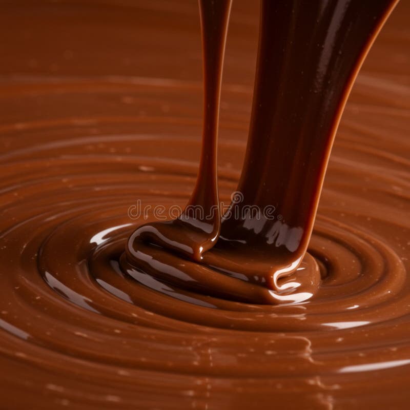 Glossy Chocolate Icing Flows Stock Illustrations – 63 Glossy Chocolate ...
