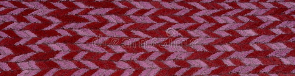 Rich Crimson and Lavender Chevron Pattern on a Textured Veneer Backdrop ...