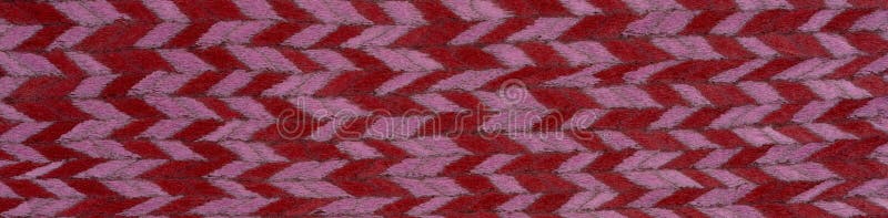 Rich Crimson and Lavender Chevron Pattern on a Textured Veneer Backdrop ...