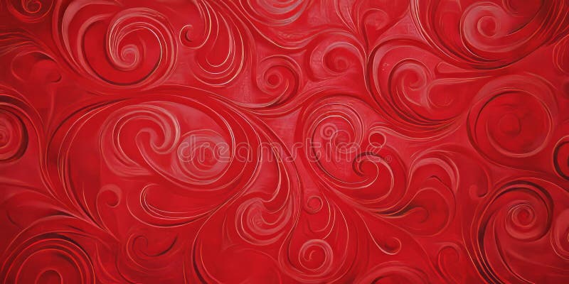 A Rich Crimson Red Background with Soft, Swirling Patterns that Blend ...