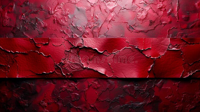 Vibrant Red Textures Reveal Layers of Artistic Depth and Intensity ...