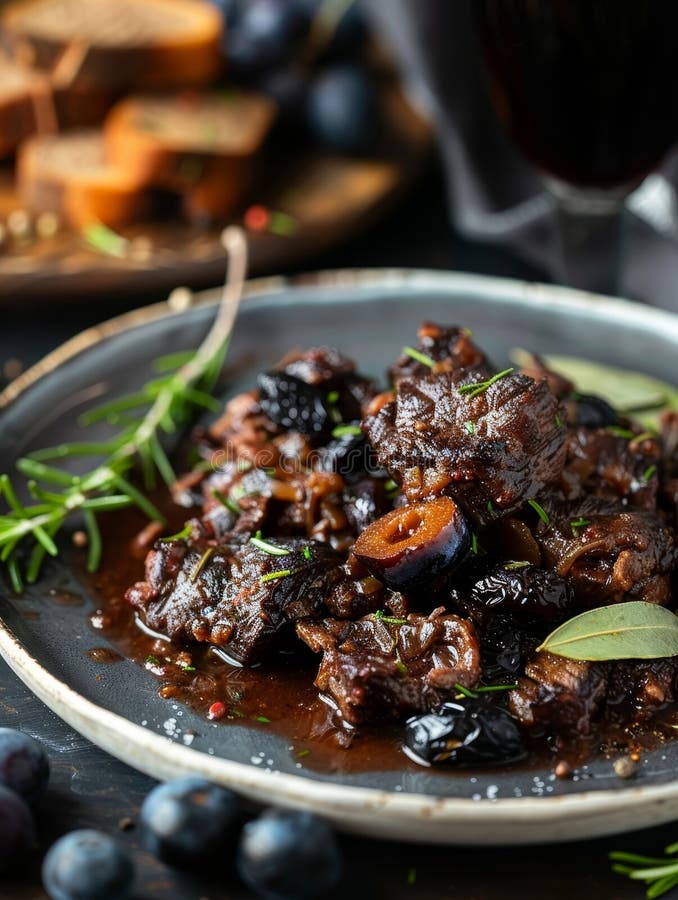 Rich Croatian Pasticada Stock Photos - Free & Royalty-Free Stock Photos ...