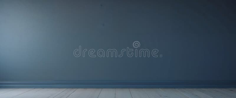 Rich Dark Blue Solid Wallpaper for Relaxing Spaces Stock Image - Image ...