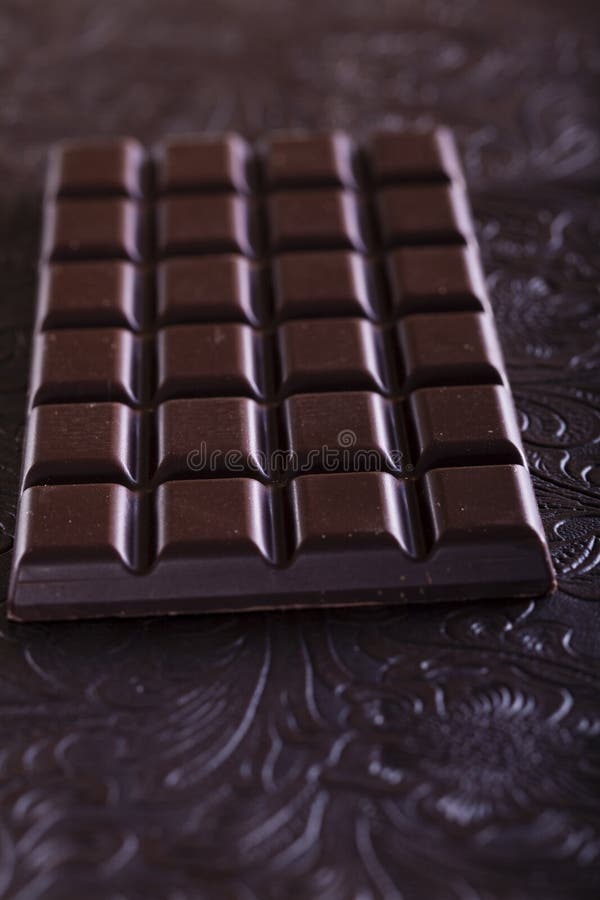 Rich dark chocolate stock image. Image of food, brown - 8777529