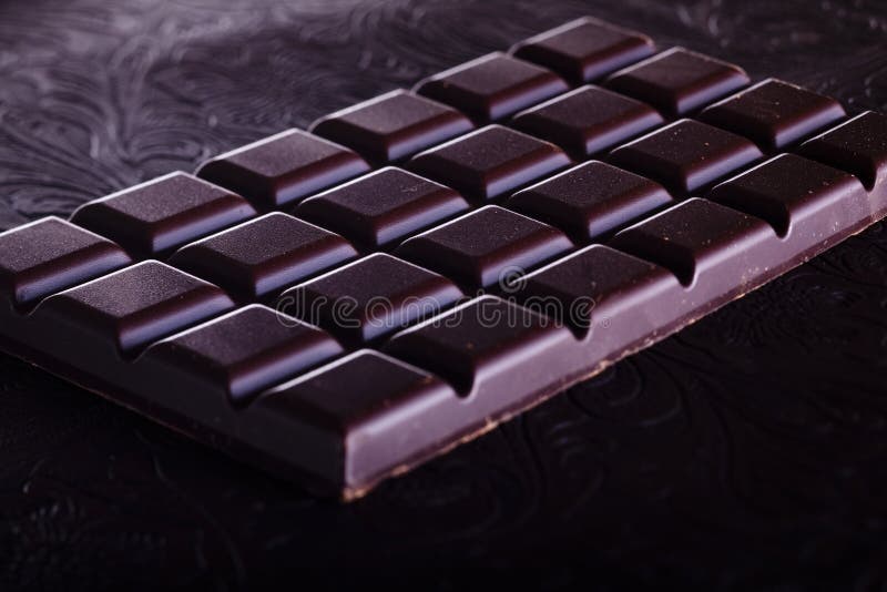 Rich dark chocolate stock photo. Image of chocolate, indulgence - 8777770