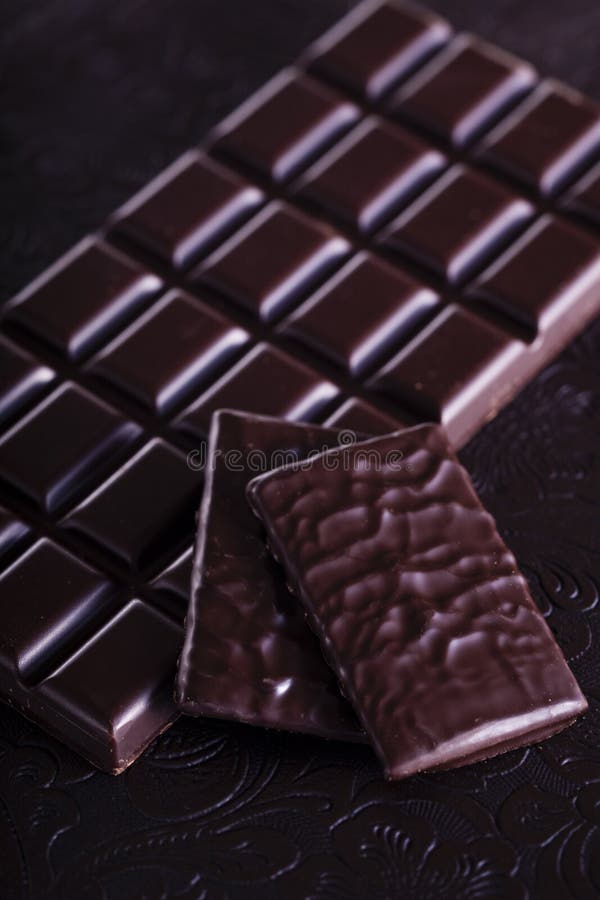 Rich dark chocolate stock photo. Image of indulgence, candy - 8777868