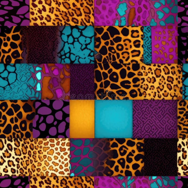 Rich and Deep, this Quilt Pattern Celebrates the Iconic Leopard Print ...