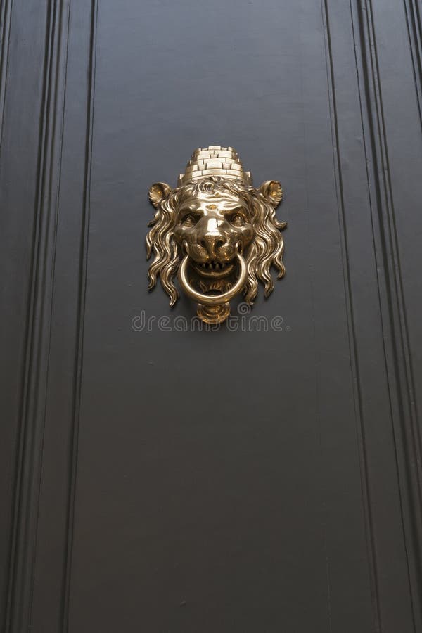 Rich door stock image. Image of polished, head, bank - 30594563