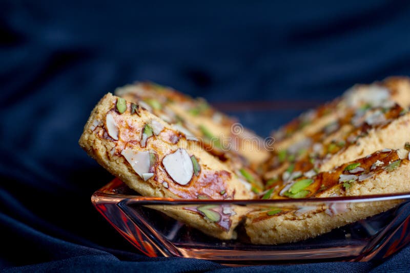 Rich dry fruit buscuits stock image. Image of flour - 185223811