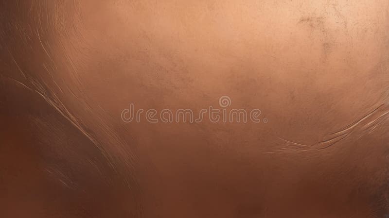 Textured Copper Metal Background with a Polished and Reflective Surface ...