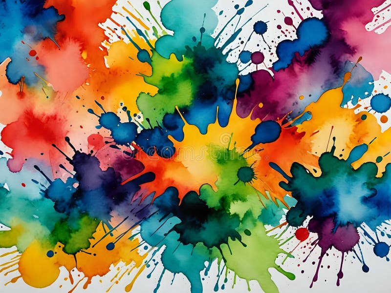 Rich and Expressive Illustration Background with Complex Shapes and ...