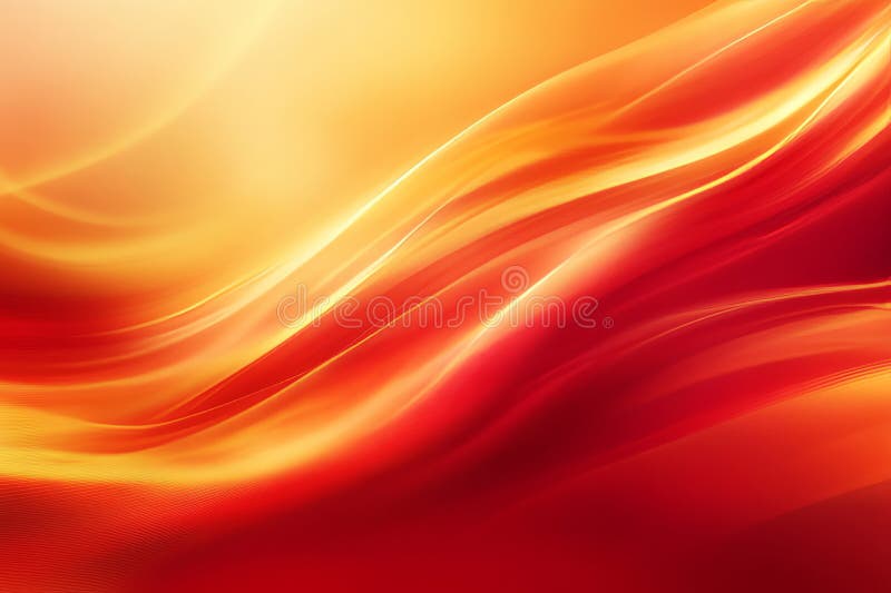 A Rich, Fiery Gradient of Red, Orange, and Gold with Swirling Fluid ...