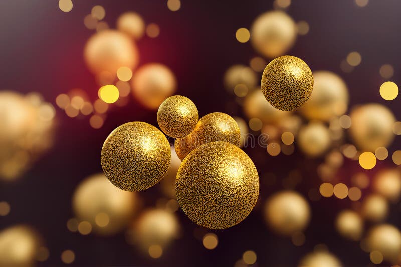 Rich Gold Background. AI Render Stock Illustration - Illustration of ...