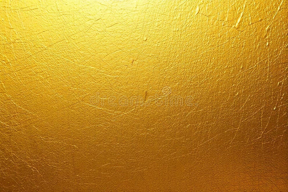 Luxury Gold Foil Texture with Fine Metallic Grain and Reflective Sheen ...
