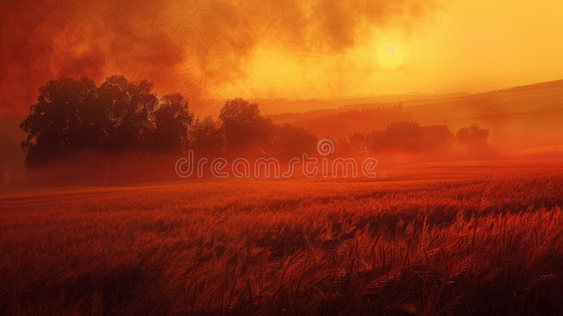 A Rich Gradient Blending Deep Reds and Warm Browns, Reminiscent of ...