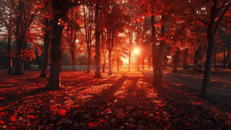 A Rich Gradient Blending Deep Reds and Warm Browns, Reminiscent of ...