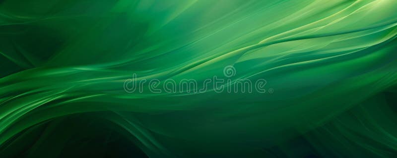 A Rich Green Background with a Smooth Gradient, Transitioning from Dark ...