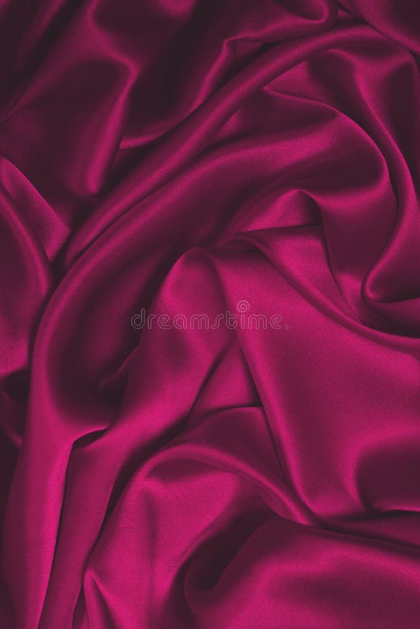 Rich and Luxury Red Silk Fabric Texture Background Stock Image - Image ...