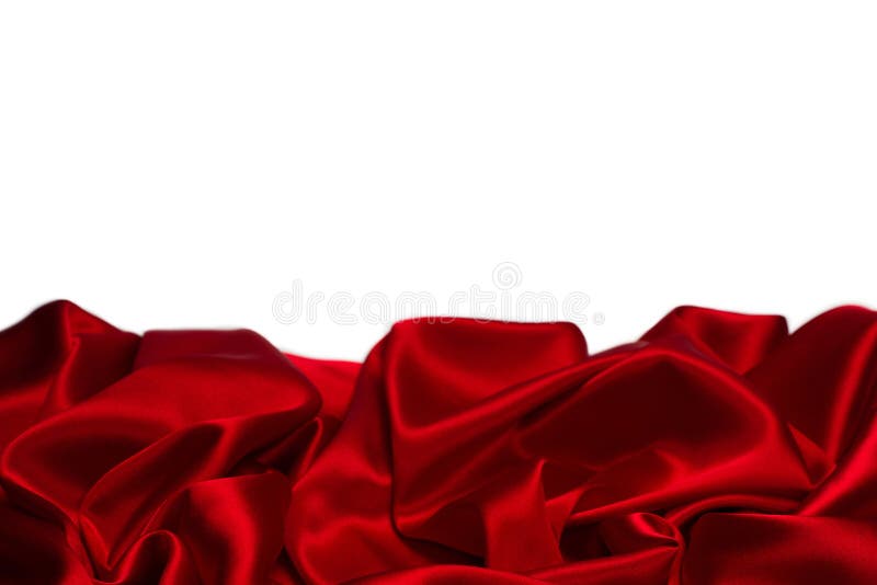 Rich and Luxury Red Silk Fabric Texture Background Stock Image - Image ...