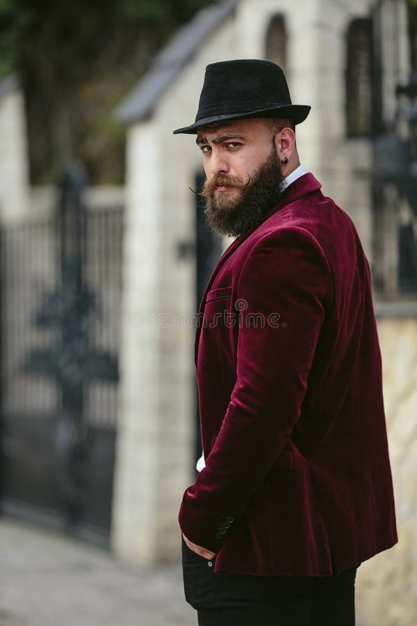 Rich Man with a Beard, Thinking about Business Stock Photo - Image of ...