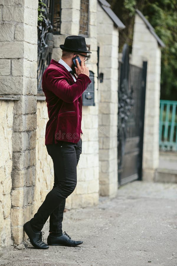 Rich Man with a Beard, Thinking about Business Stock Image - Image of ...