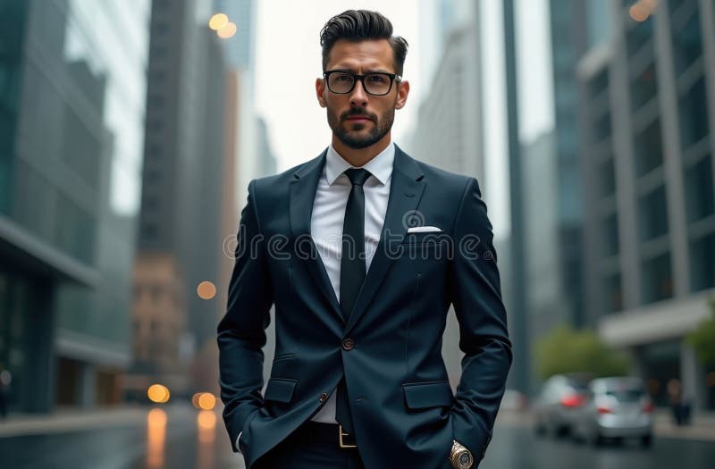 Rich Man in a Business Suit at the Office at 15-12-2024 Editorial ...